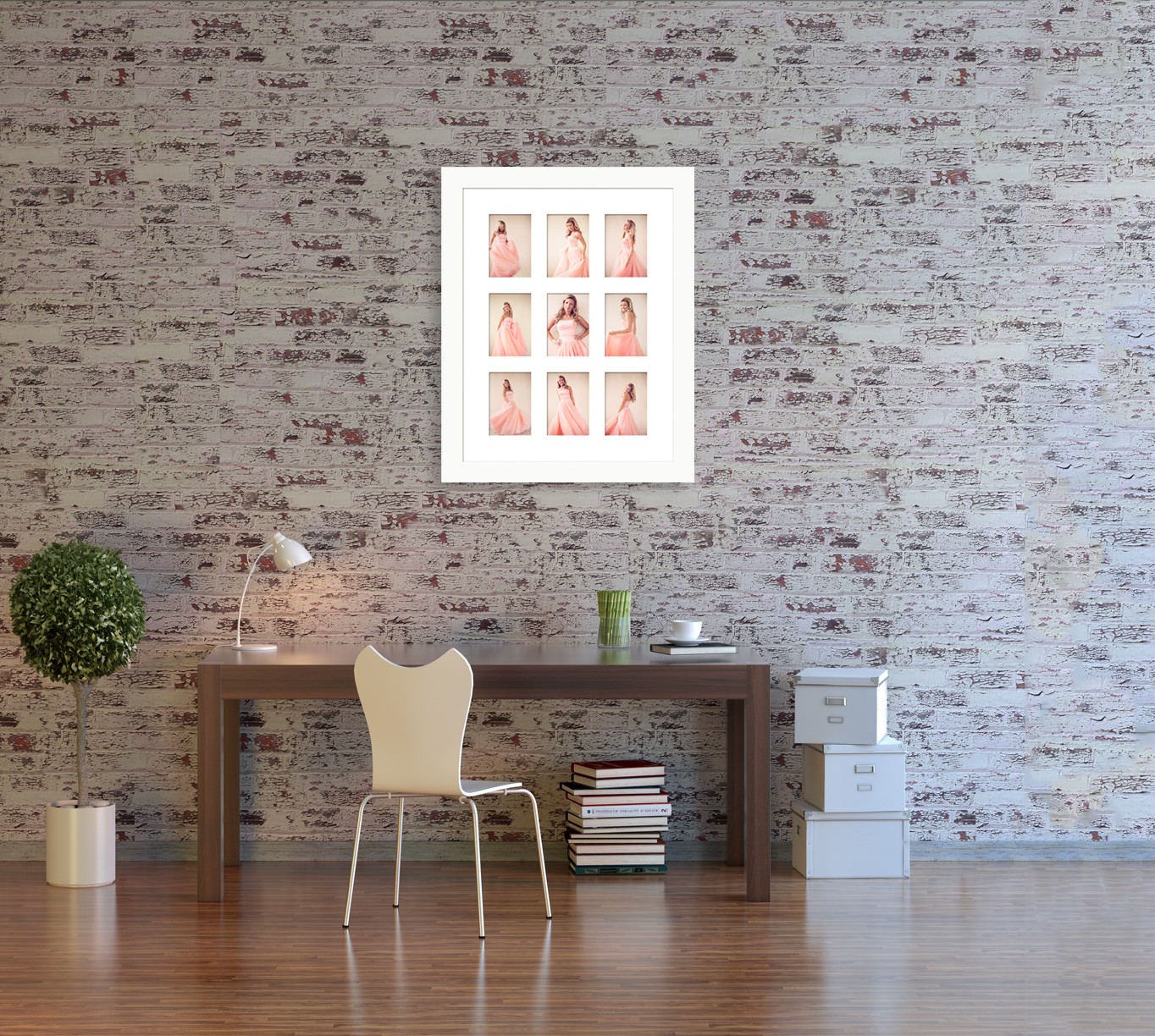 Nine portraits in one frame - Patricia Figurski Portraits